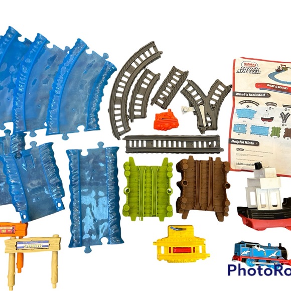 Thomas & Friends | Toys | Thomas Friends Trackmaster Boat And Sea Set ...